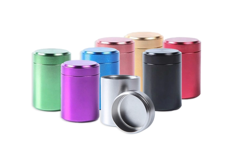 Air Tight Metal Scent Storage Jars by Dog Next Door